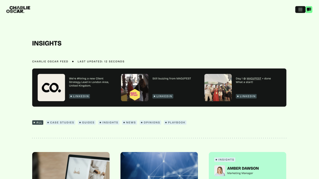 About Us | Our Brilliant Team & Culture | Charlie Oscar